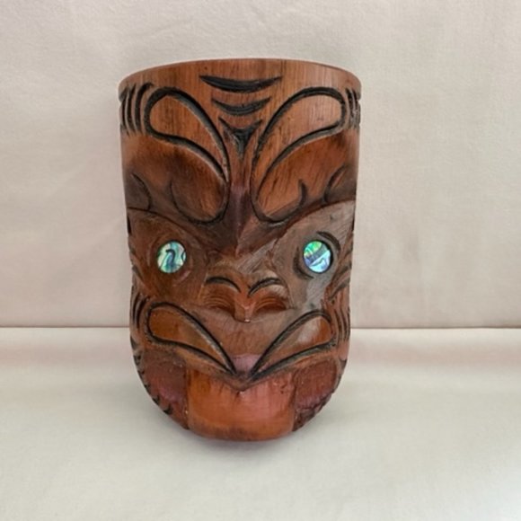 Wall Decor | Vintage Hand Carved Koruru Mask | Poshmark